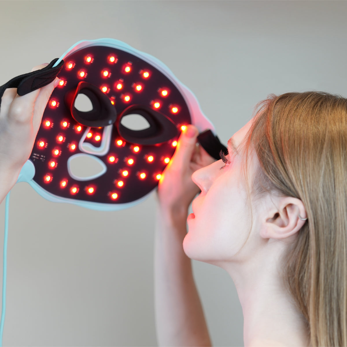 Rxmoore LED Face Mask | Red and Blue Light Therapy Mask- Rxmoore
