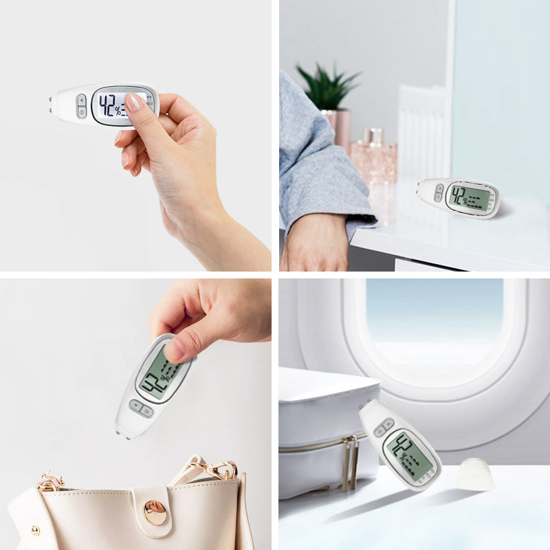 Rxmoore Skin Moisture Meter | LCD Digital Skin Analysis Device
